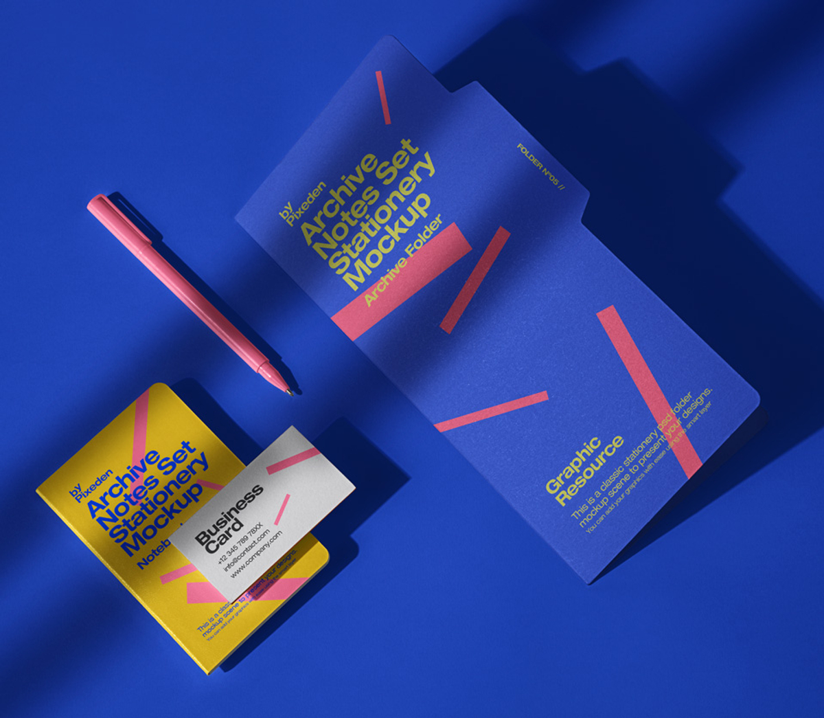 Psd Notepad Mockup | Pixeden Club