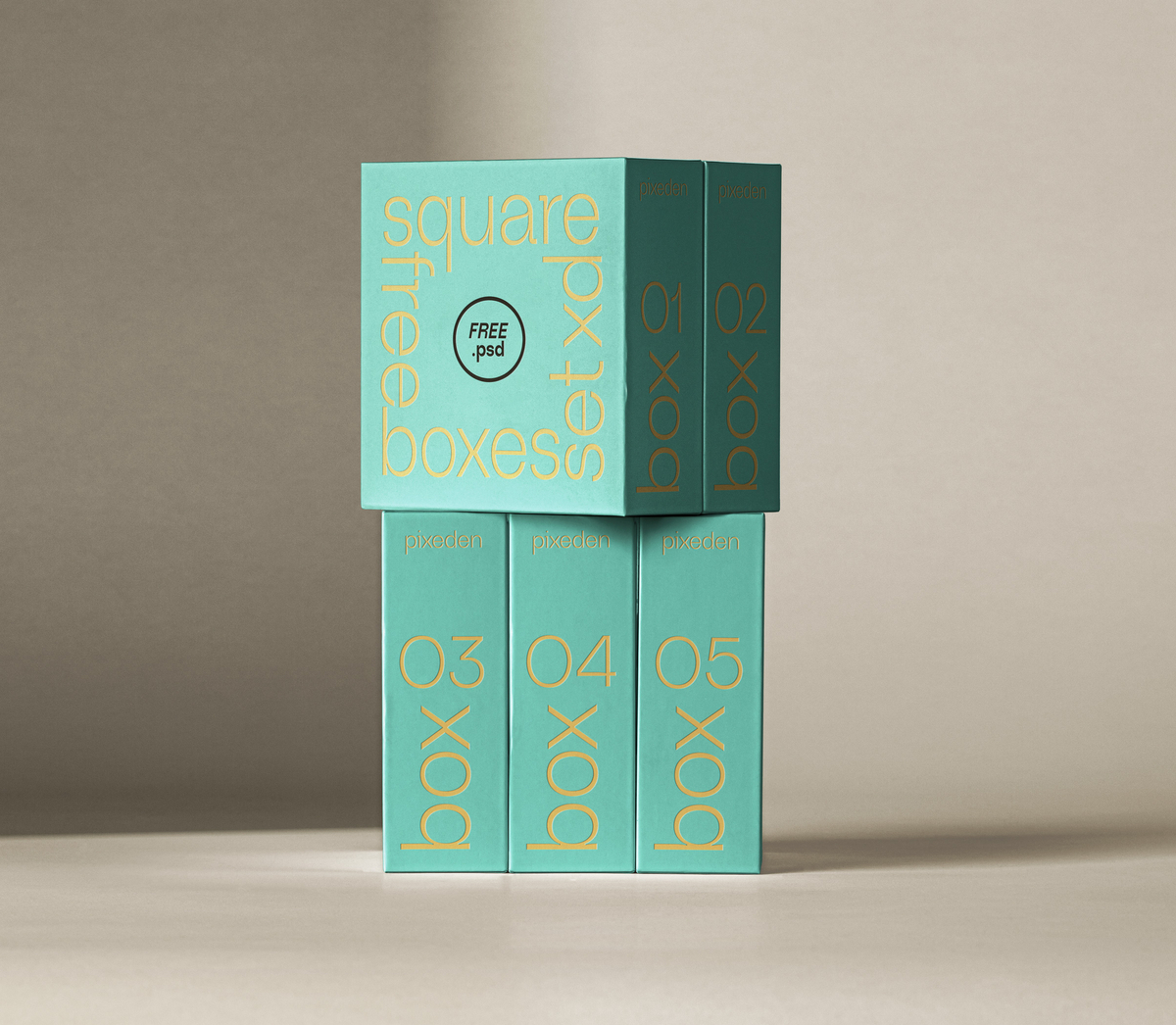 Psd Product Box Package Mockup 7 | Pixeden Club