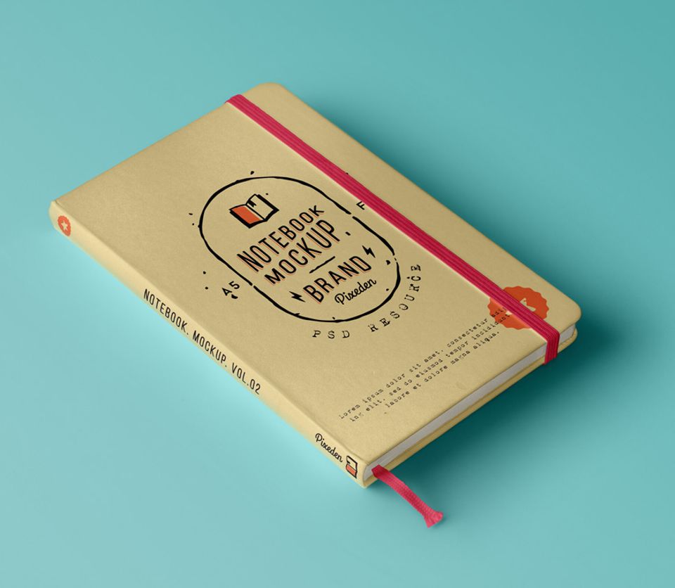 Psd Notepad Mockup | Pixeden Club