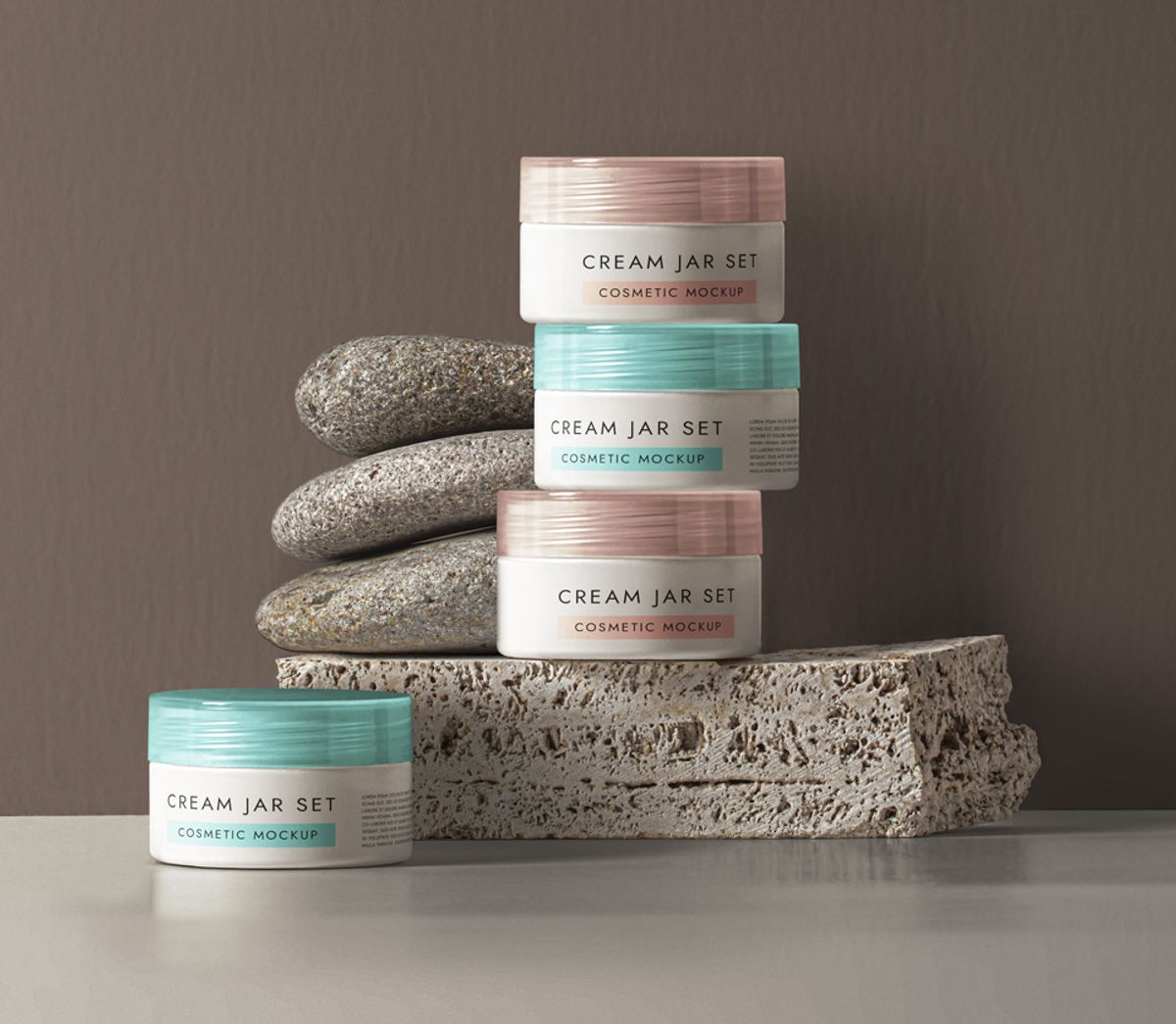 Psd Cosmetic Packaging Mockup Vol8 | Pixeden Club