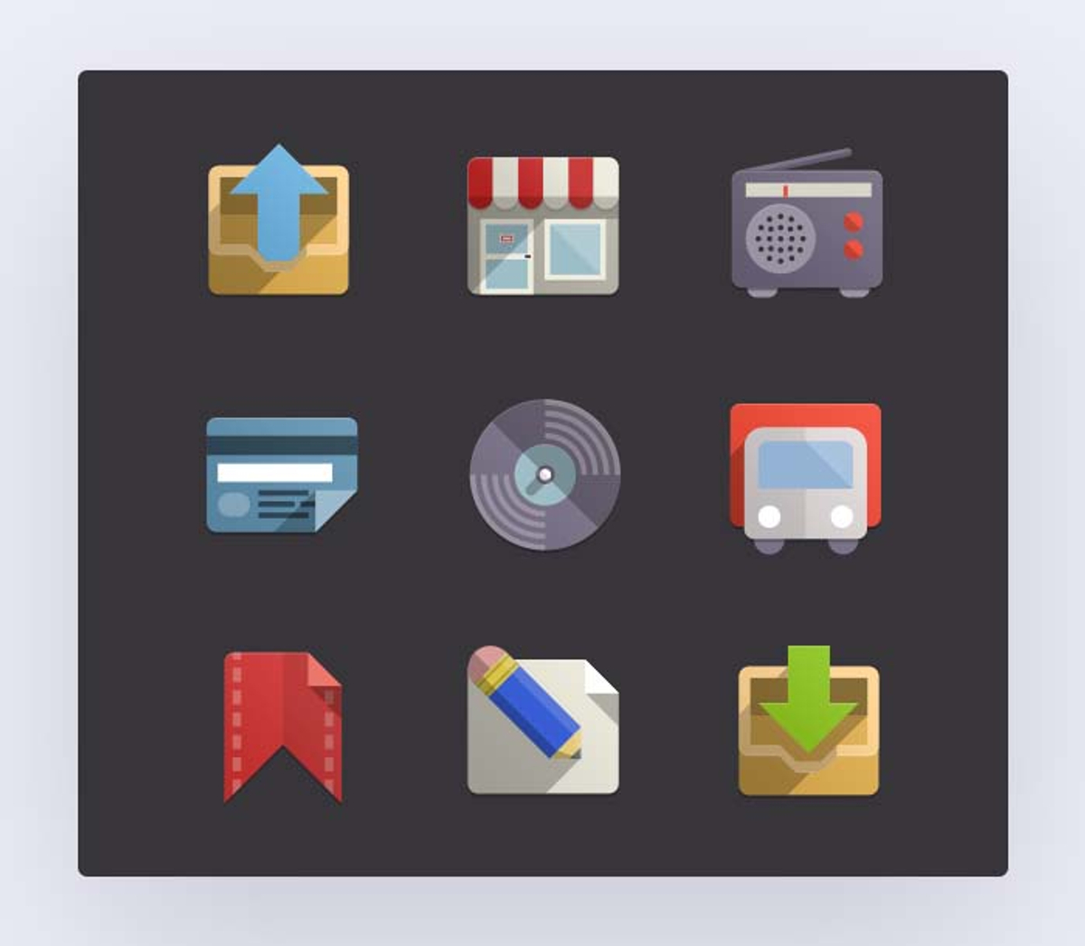 Icone Plano Psd Avatars Flat Icons