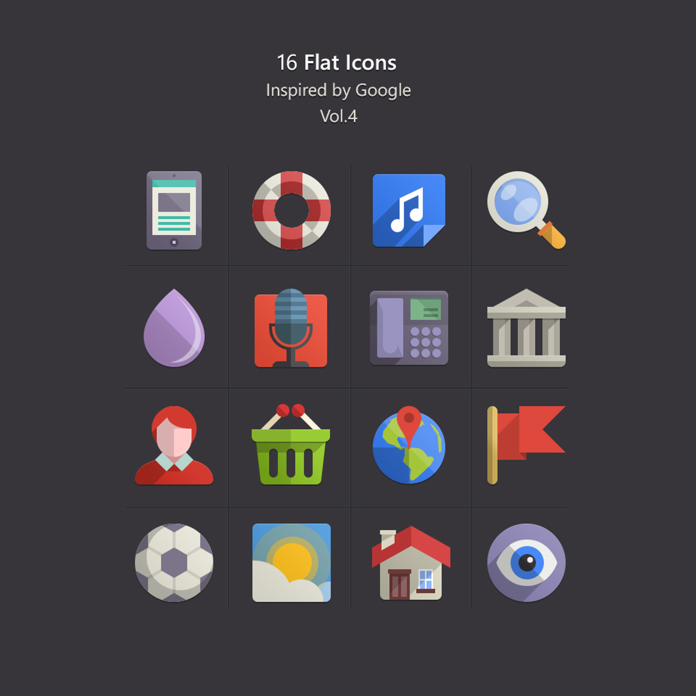 Flat Design Icons