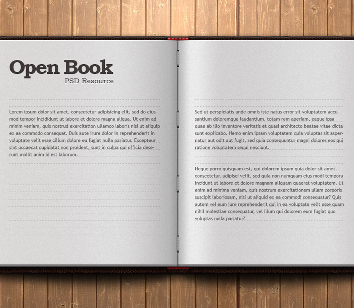 Psd Ringed Notepad Mockup Vol2 | Pixeden Club