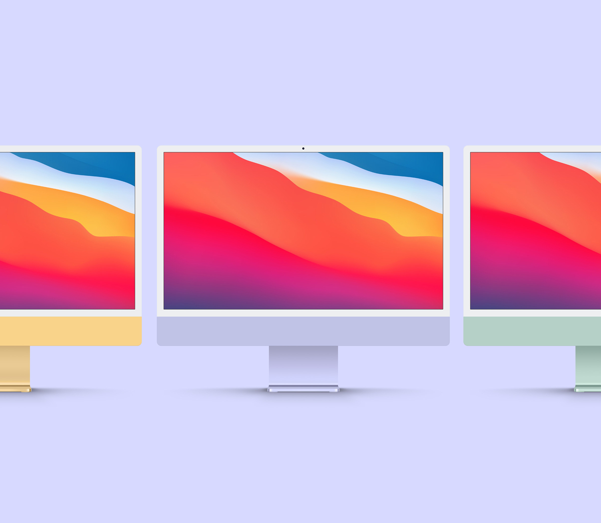 Imac Png Template