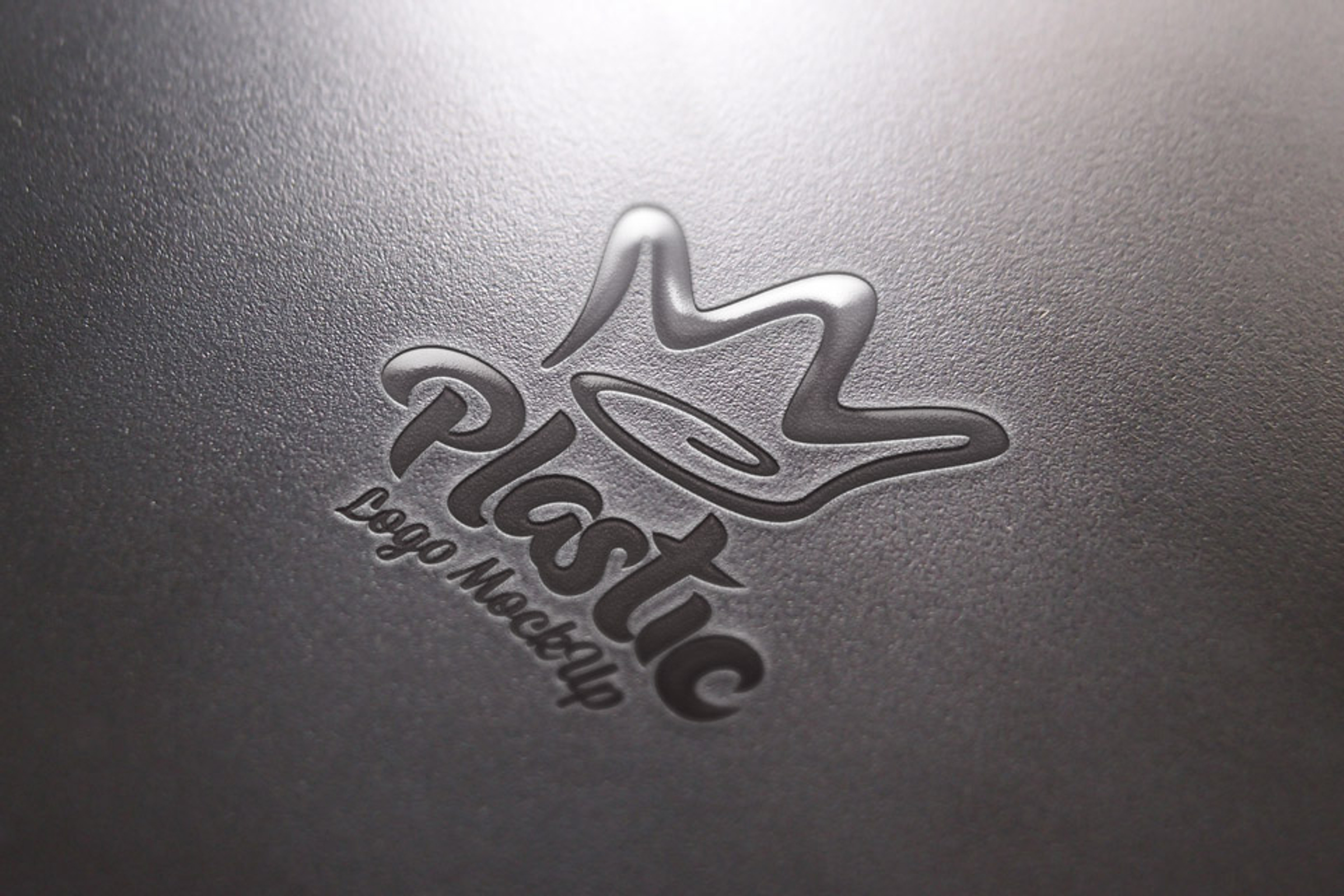 Plastic Logo Mock-Up Template | Pixeden Club
