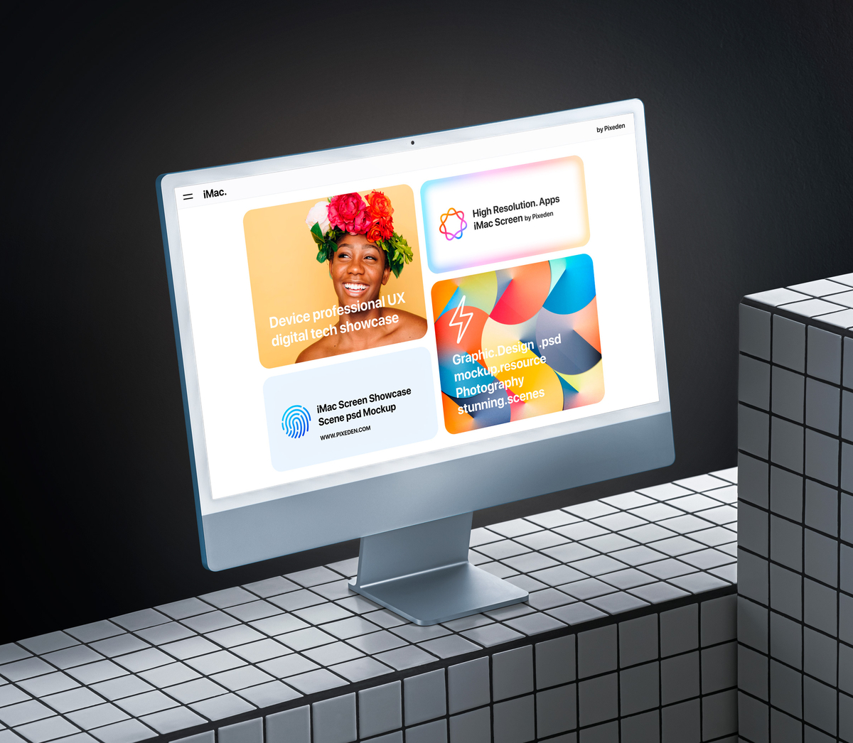 Psd Screen iMac Pro Mockup | Pixeden Club
