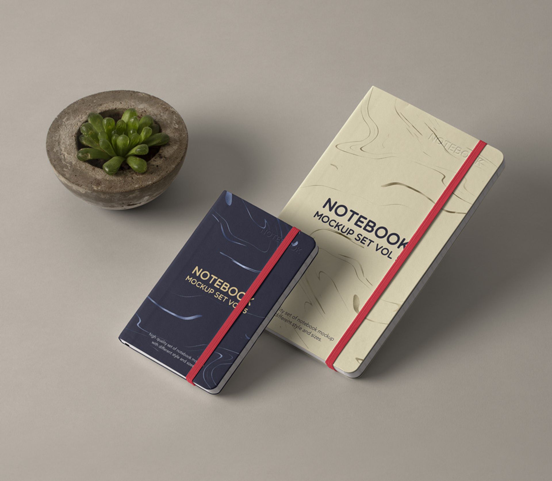 Psd Notebook Mockup Set Vol 5 | Pixeden Club