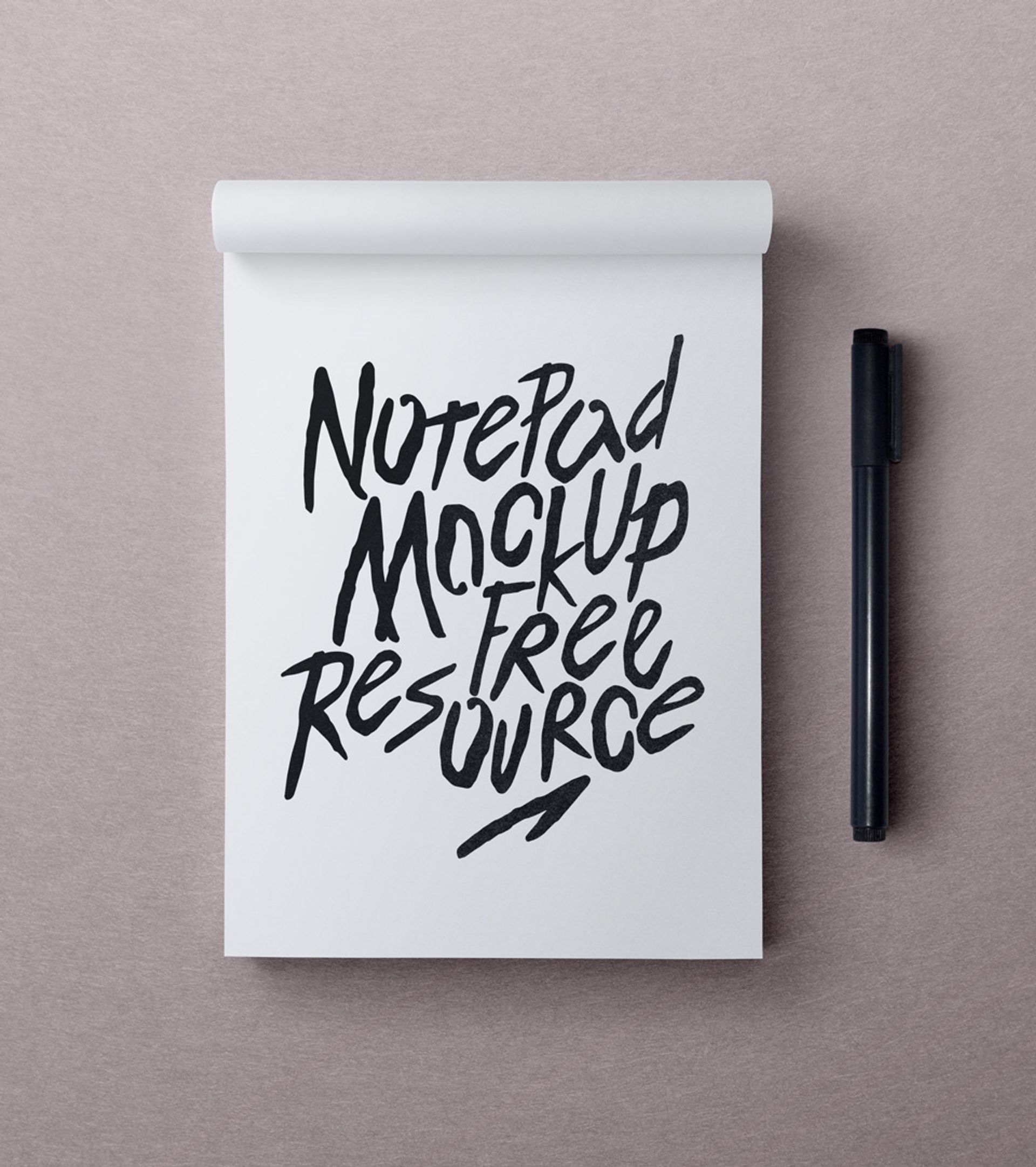 Psd Notepad Mockup | Pixeden Club
