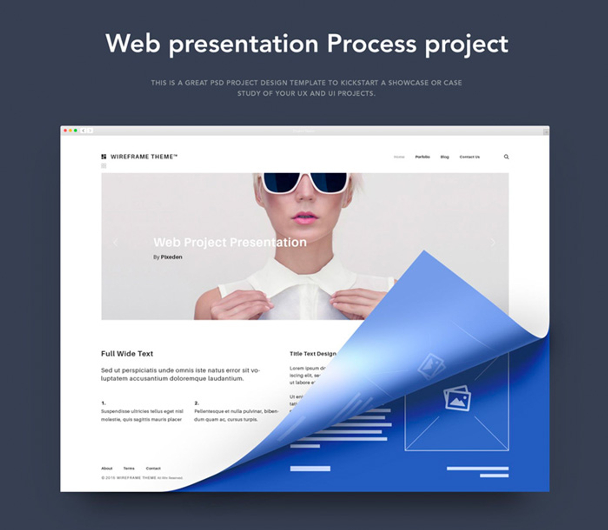 Psd Showcase Project Presentation | Pixeden Club